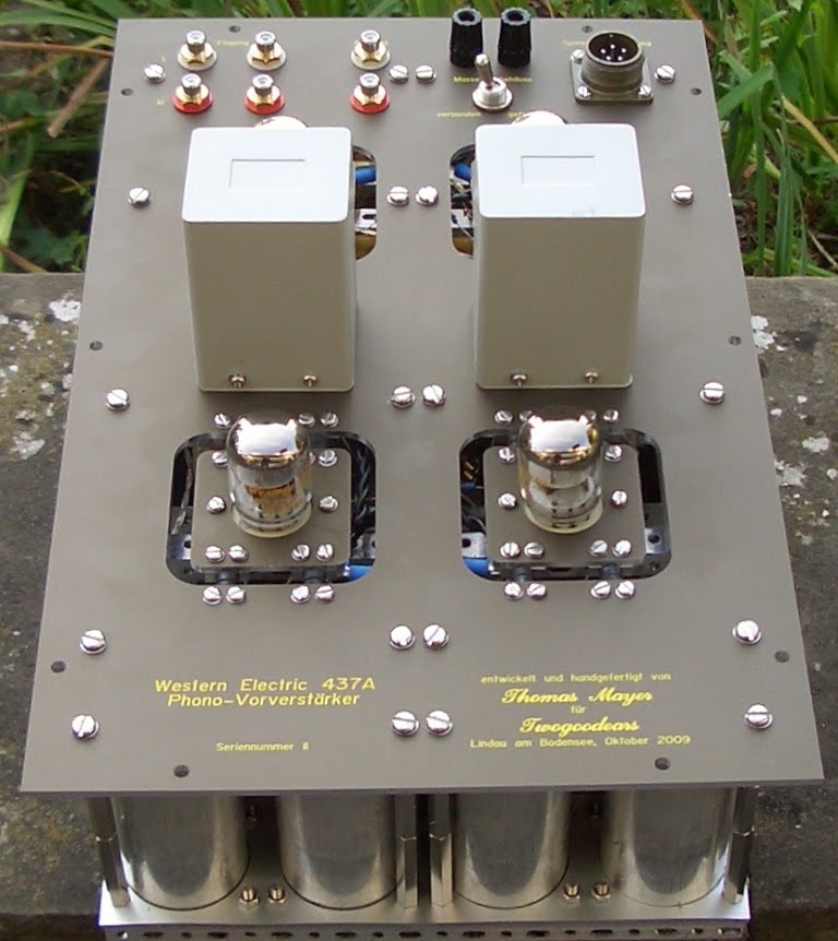 TWOGOODEARS - トゥーグッドイアーズ: Thomas Mayer and the WE 437A/Tango LCR phono ...